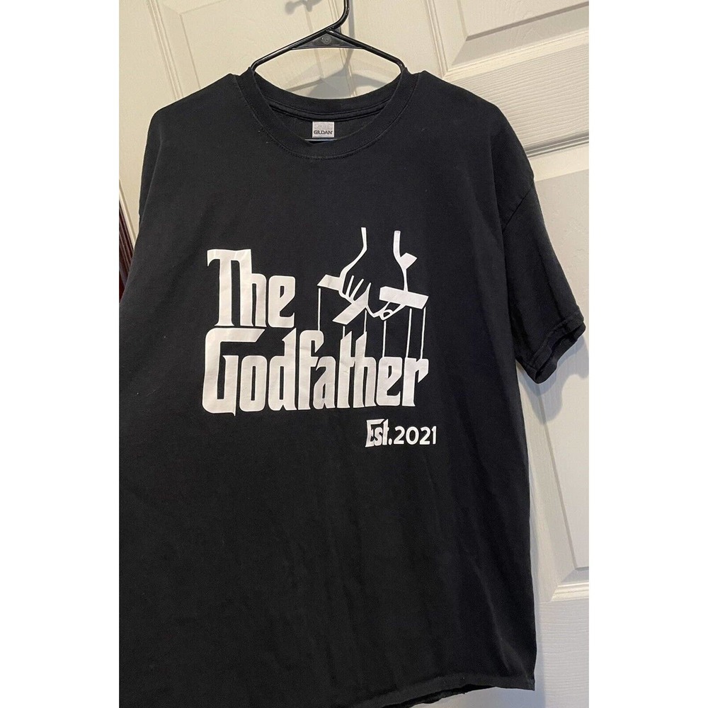 Men's The Godfather Puppet Master Black T-Shirt Xl - Gem